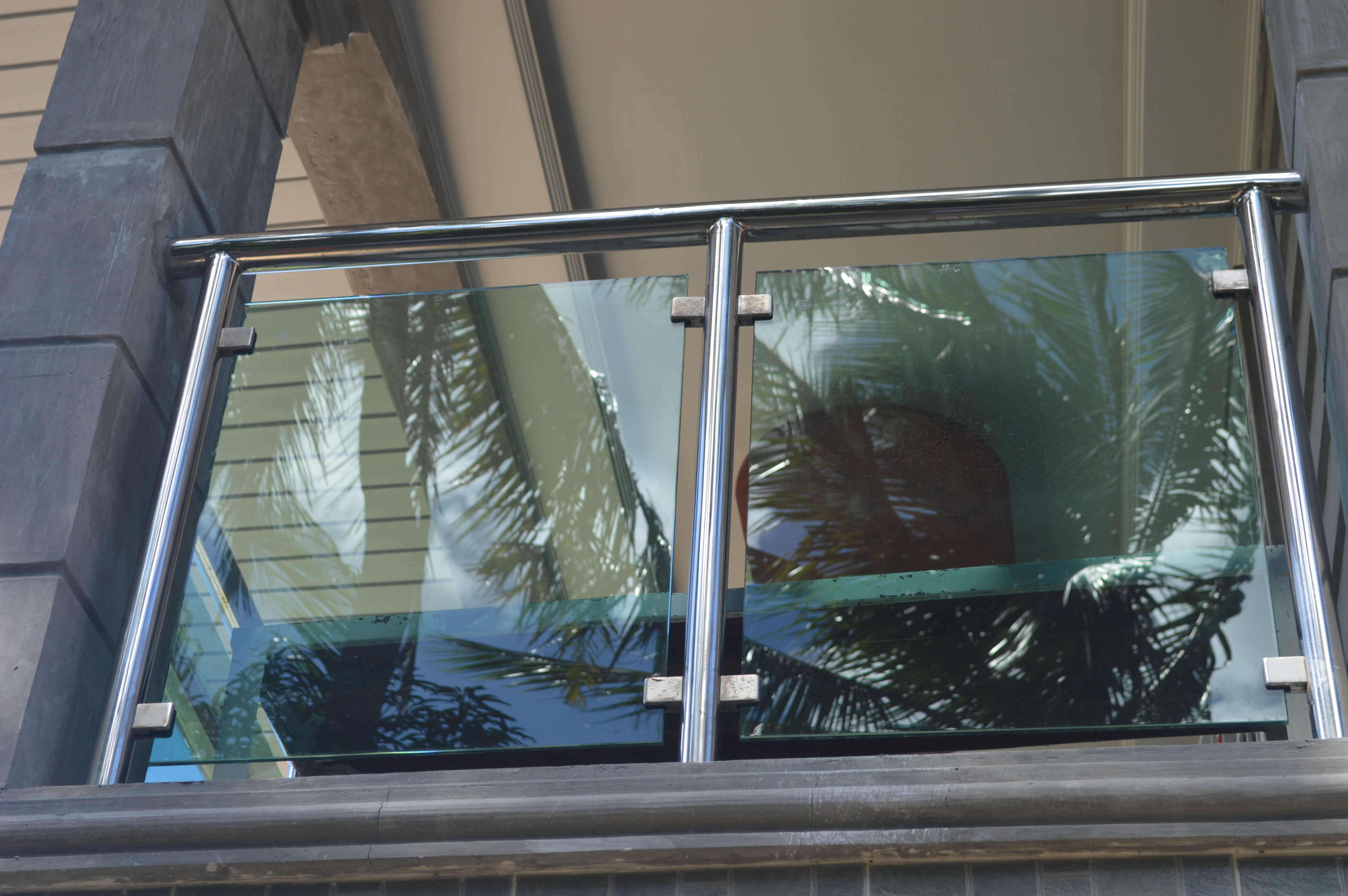 Glass Design For Terrace In Philippines / Modern Glass Balcony Railing ...